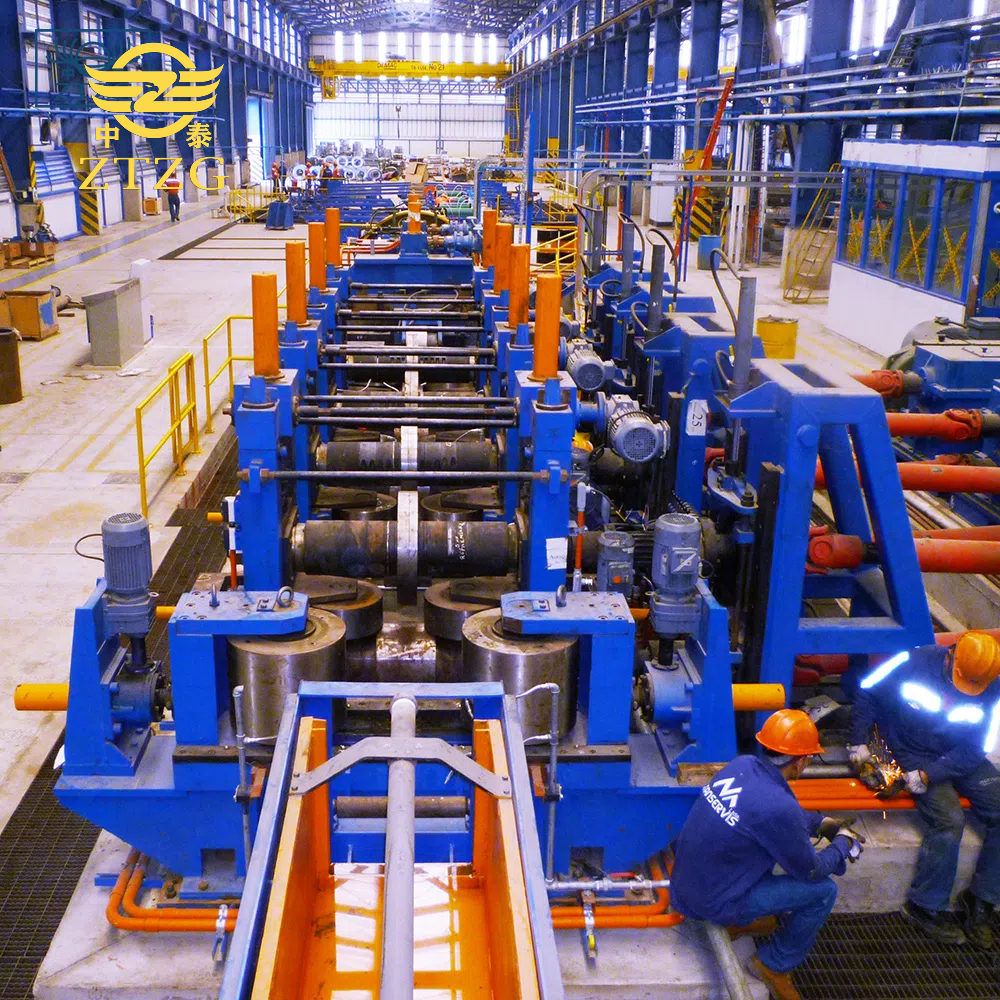 China Tube Mill200x200x8 Direct Square Forming Tube Mill;ZTZG ...