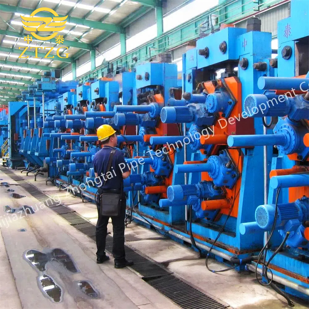 China Tube Mill 400X400X18 ERW Tube mill machine;ERW Pipe mill machine ...