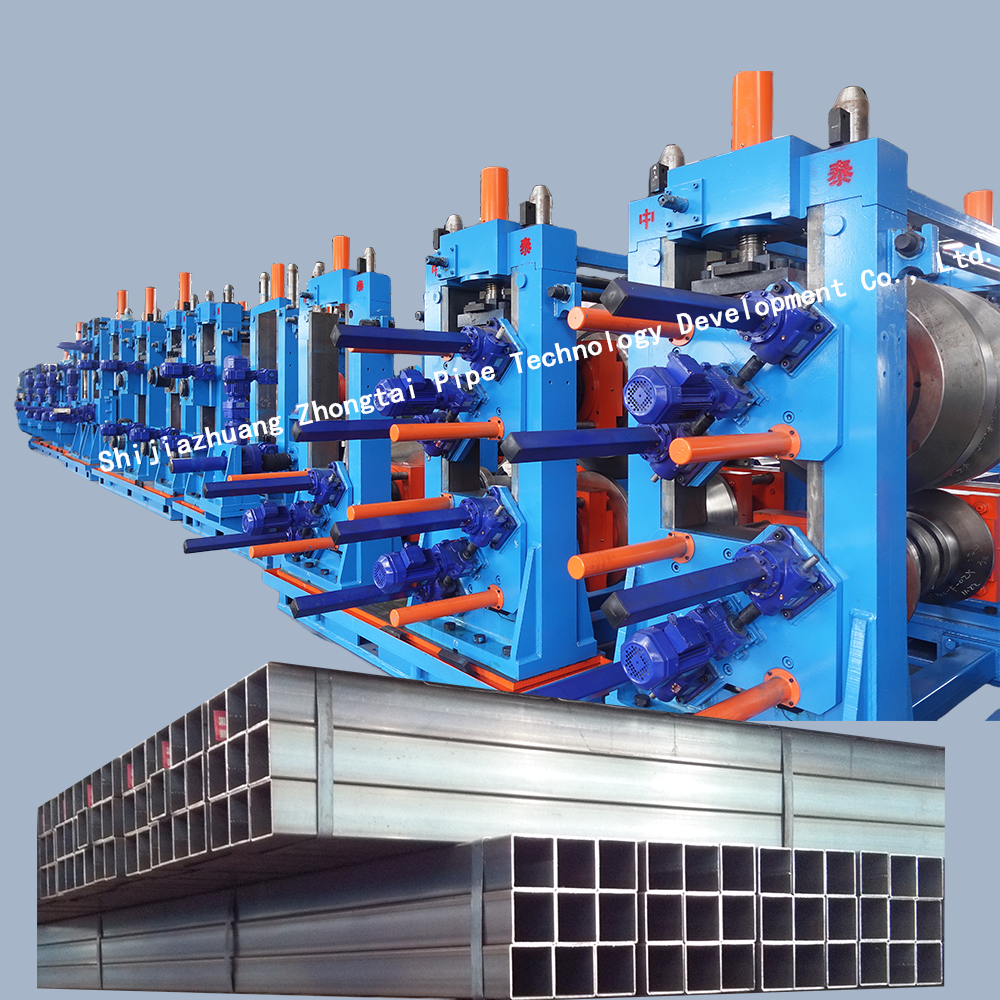 China Tube Mill 300x300x16 ERW Tube mill machine;Square Sharing Roller ...