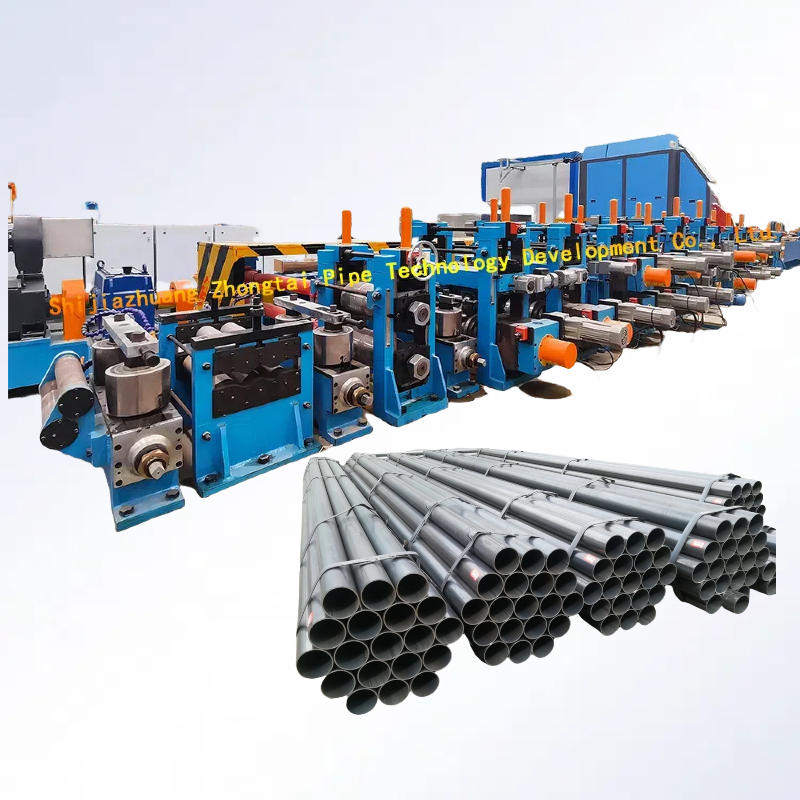China Tube Millφ140x5 ERW Pipe mill machine; ZTFIV Roller-Sharing;ZTZG ...